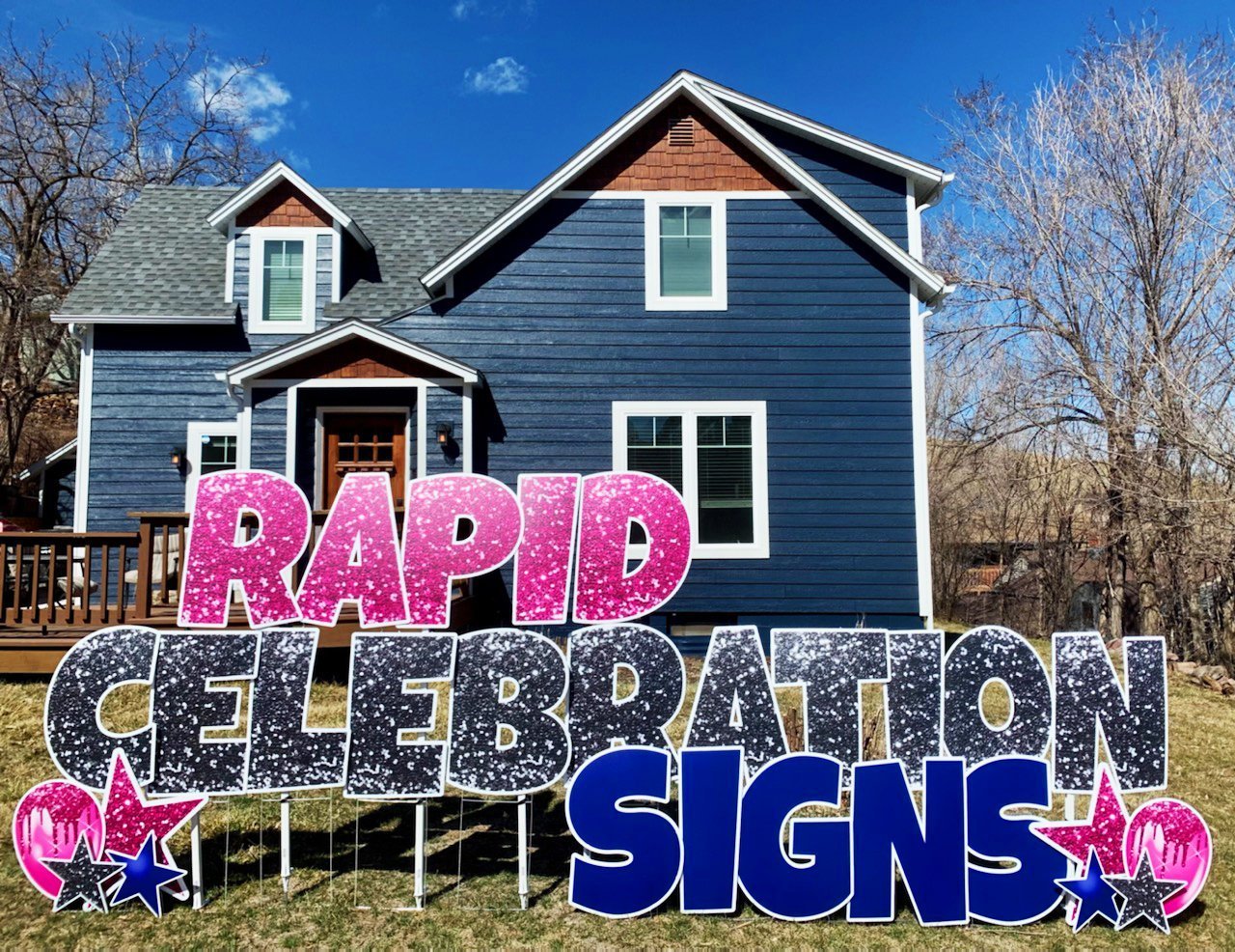 Rapid Celebration Signs